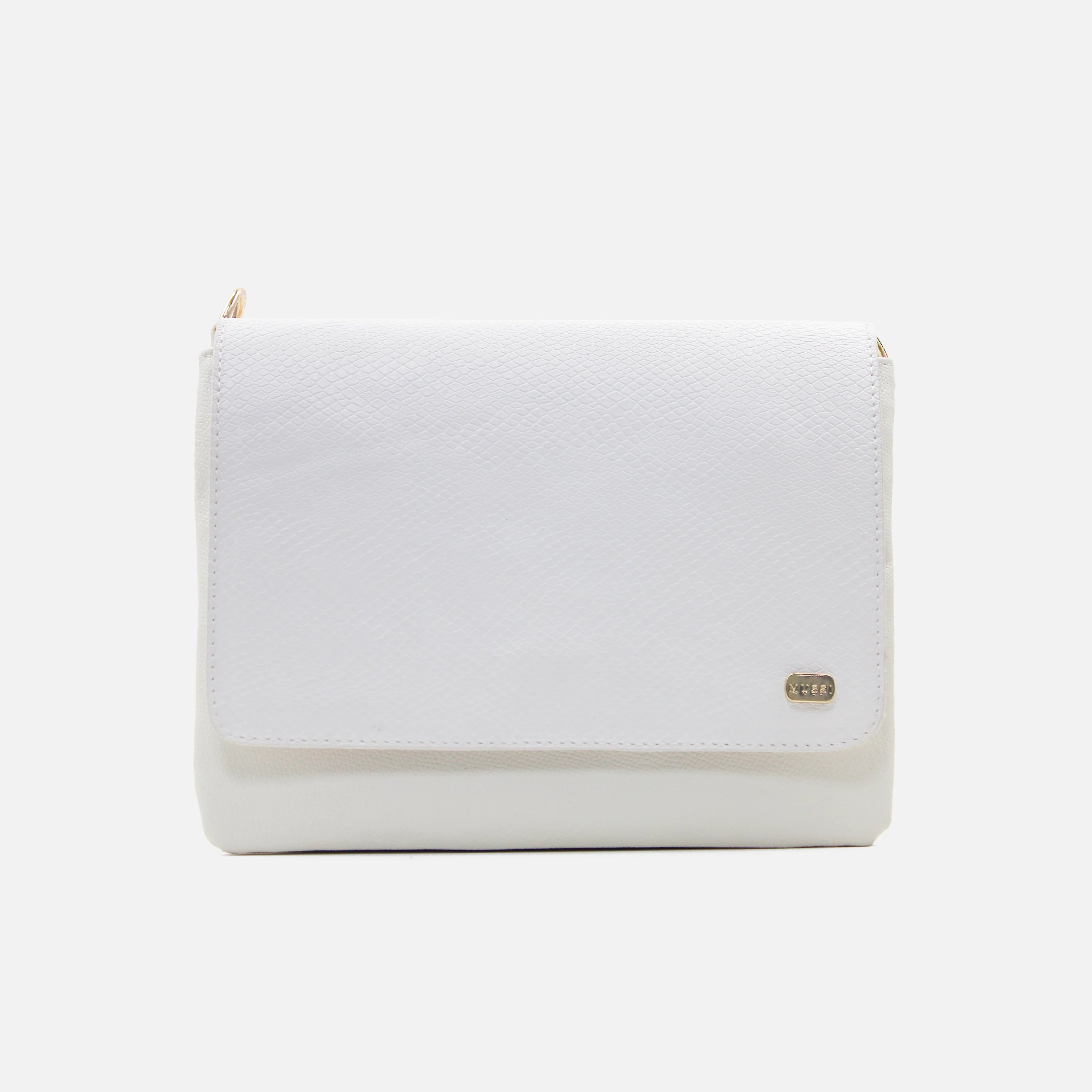 Bolso manos libres calista de sintético para mujer - Hueso